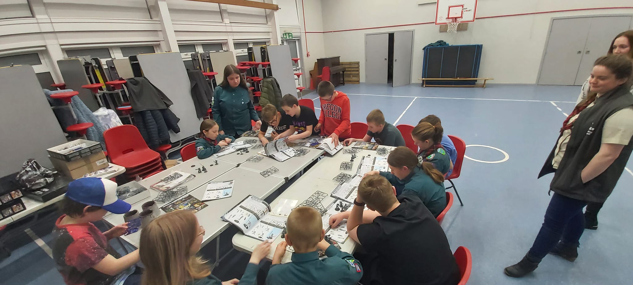Model makers badge work | 88th Stirling Scout Group